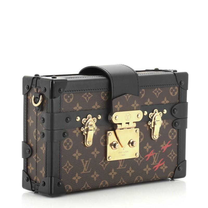 Louis Vuitton Petite Malle Handbag Monogram Canvas at 1stDibs