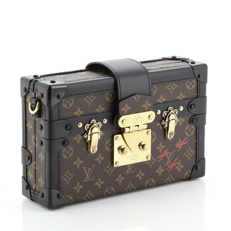 Louis Vuitton Petite Malle Handbag Monogram Canvas at 1stDibs