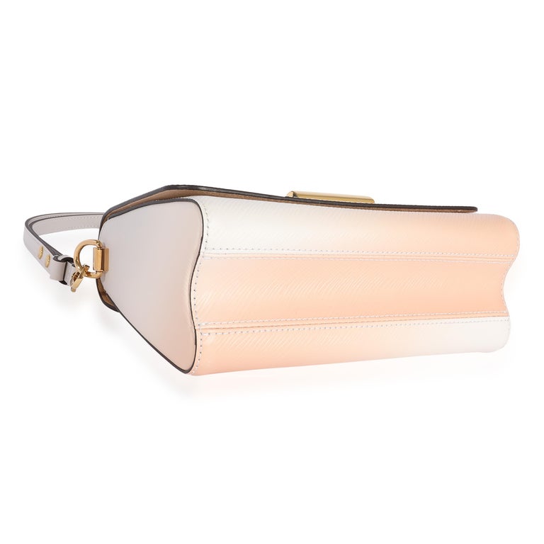 Louis Vuitton Pink Gradient Epi Twist MM Top Handle Bag For Sale at 1stDibs