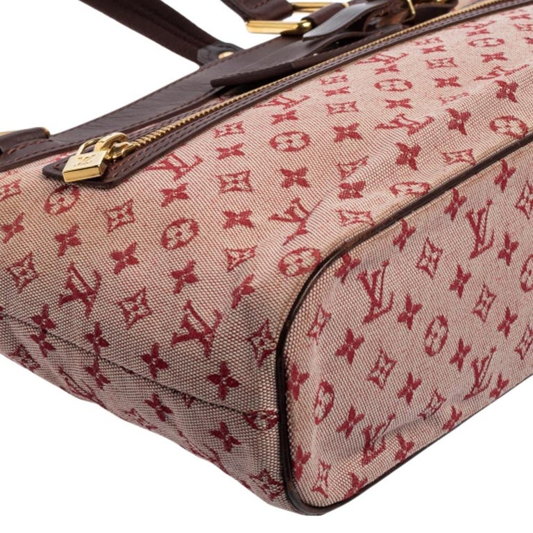 Louis Vuitton Pink Monogram Mini Lin Lucille PM TST Bag at 1stDibs