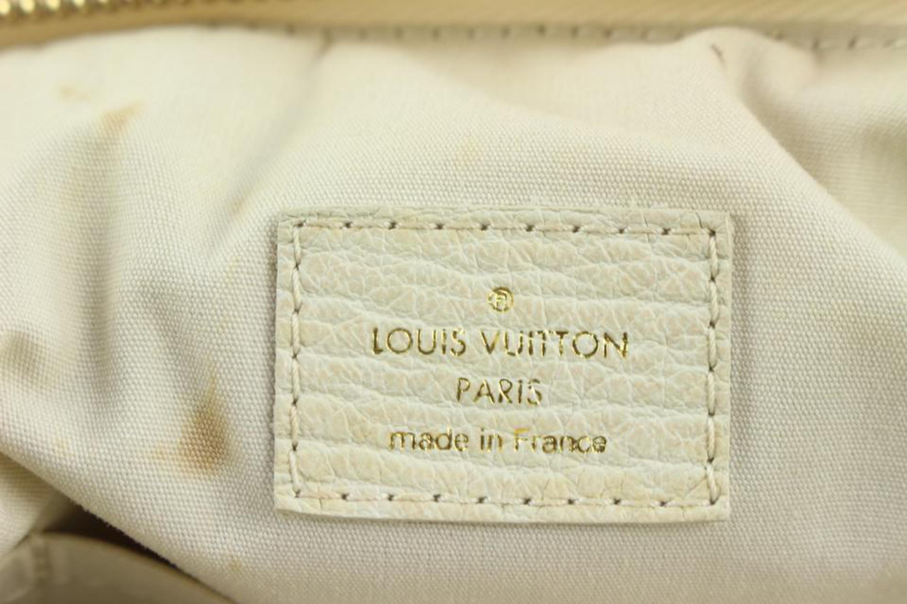 Louis Vuitton Pink x White Mini Lin Croisette Marina GM Bag with Strap ...