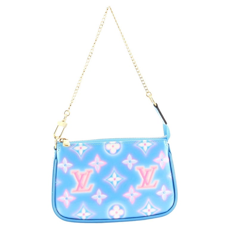 Louis Vuitton Pochette Accessoires Valentine Neon Monogram Vernis Mini ...