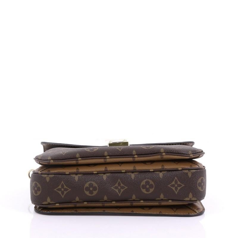 Louis Vuitton Pochette Metis Reverse Monogram Canvas at 1stDibs