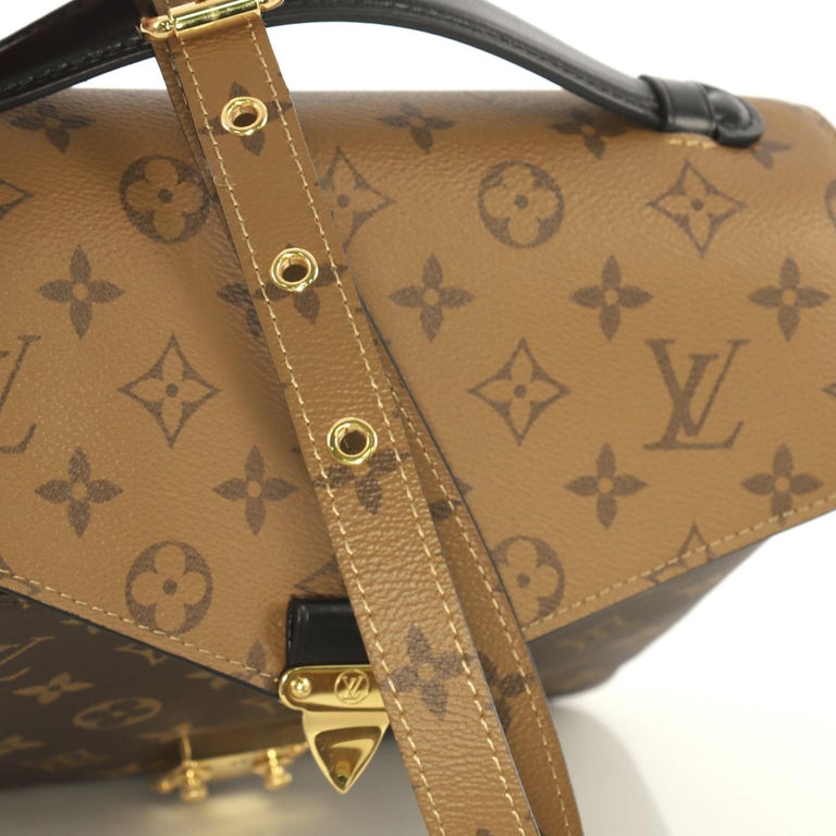 Louis Vuitton Pochette Metis Reverse Monogram Canvas at 1stDibs