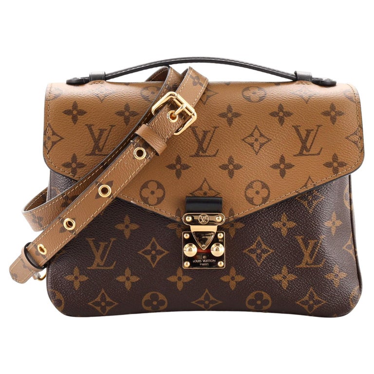 Louis Vuitton Pochette Metis Reverse Monogram Canvas at 1stDibs