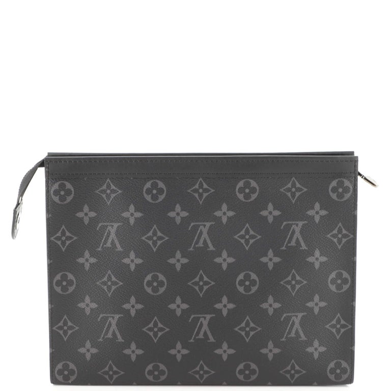Louis Vuitton Pochette Voyage Monogram Eclipse Canvas MM For Sale at ...