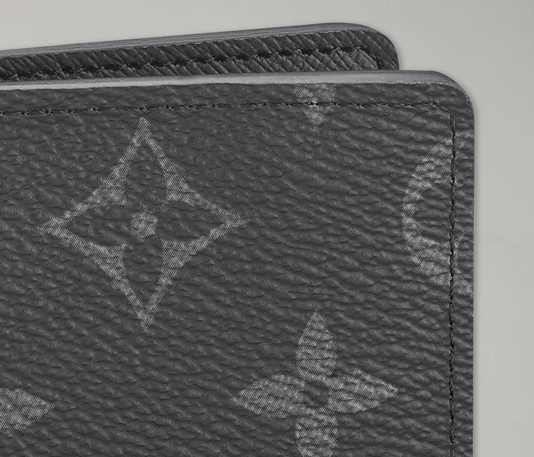 Louis Vuitton Pocket Organiser Monogram Eclipse Canvas For Sale at 1stDibs
