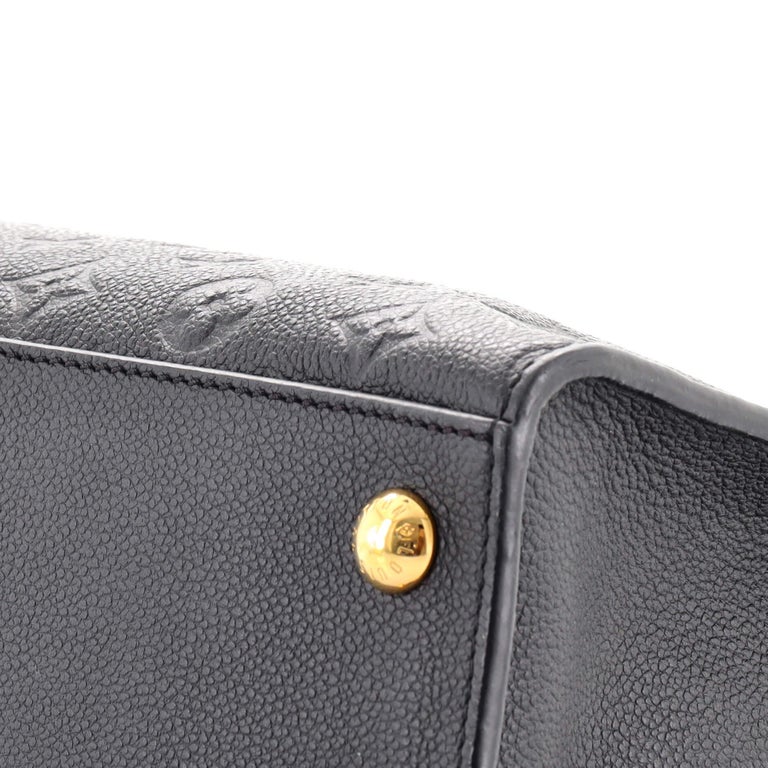 Louis Vuitton Pont Neuf Handbag Monogram Empreinte Leather MM For Sale ...