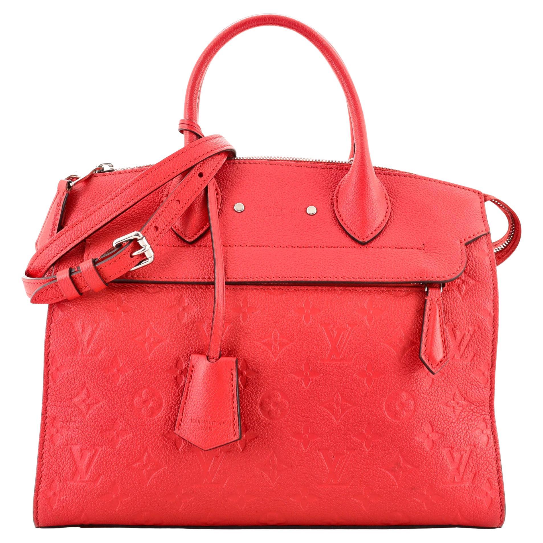 Louis Vuitton Red Epi Alma Handbag at 1stDibs | vintage red louis ...