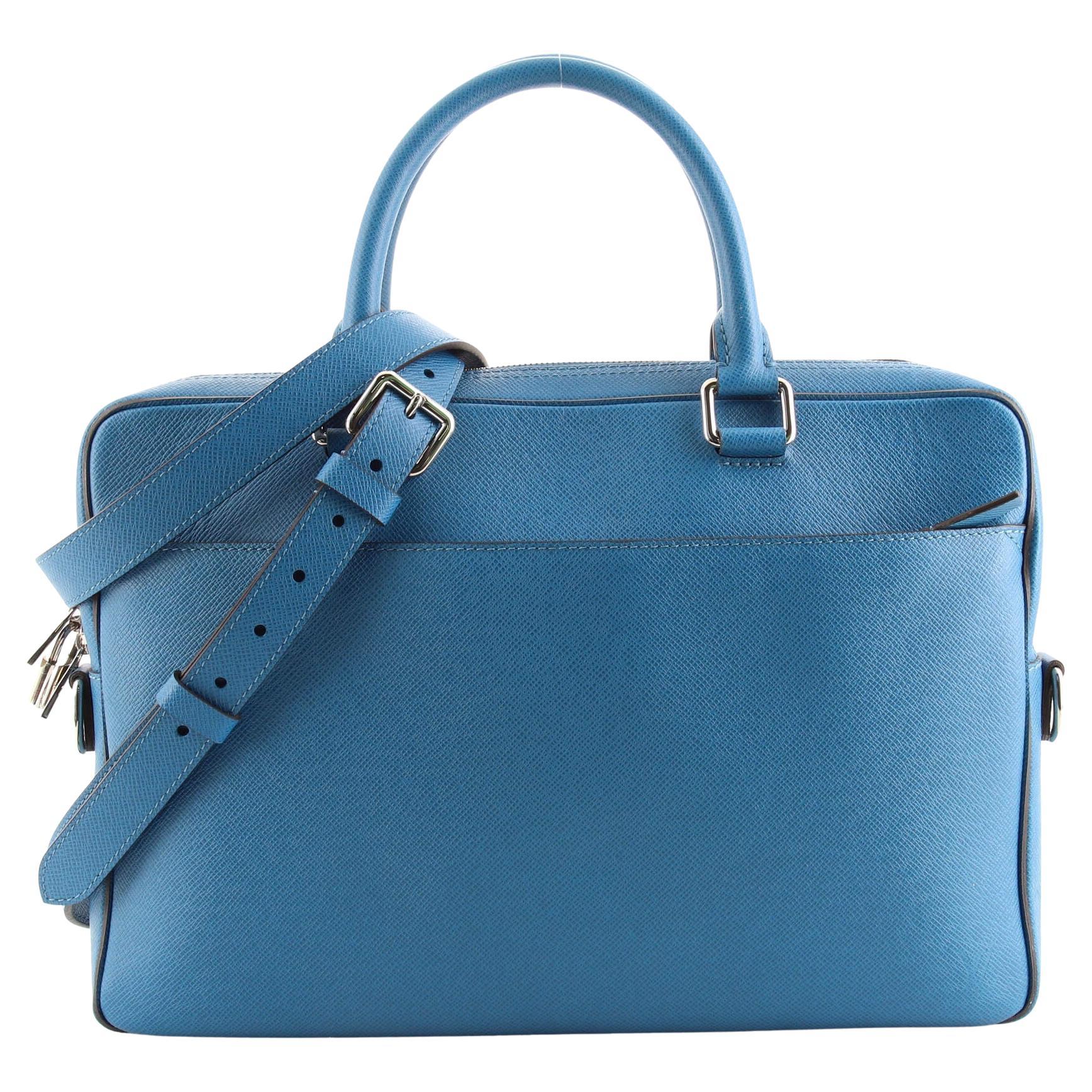 Louis Vuitton Porte-Documents Business Bag Taiga Leather PM For Sale at ...