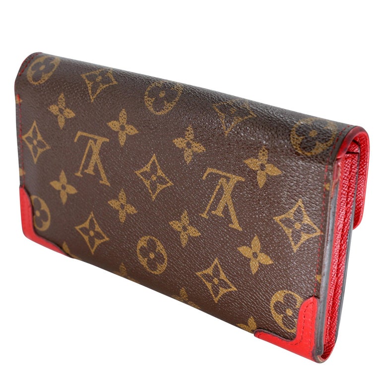 Louis Vuitton Portefeiulle Retiro French Push-lock Wallet LV-W1020P ...