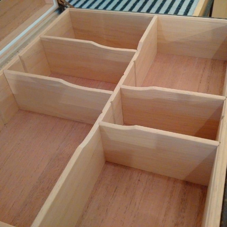 Louis Vuitton Président Briefcase Humidor in Monogramme Canvas, 1960s ...