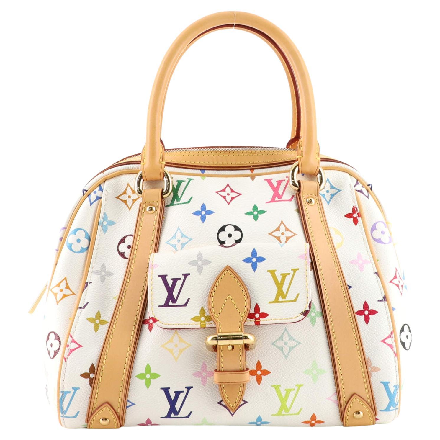 Louis Vuitton Priscilla Handbag Monogram Multicolor For Sale at 1stDibs