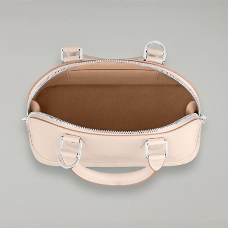 Louis Vuitton Quartz White Alma BB Bag For Sale at 1stDibs