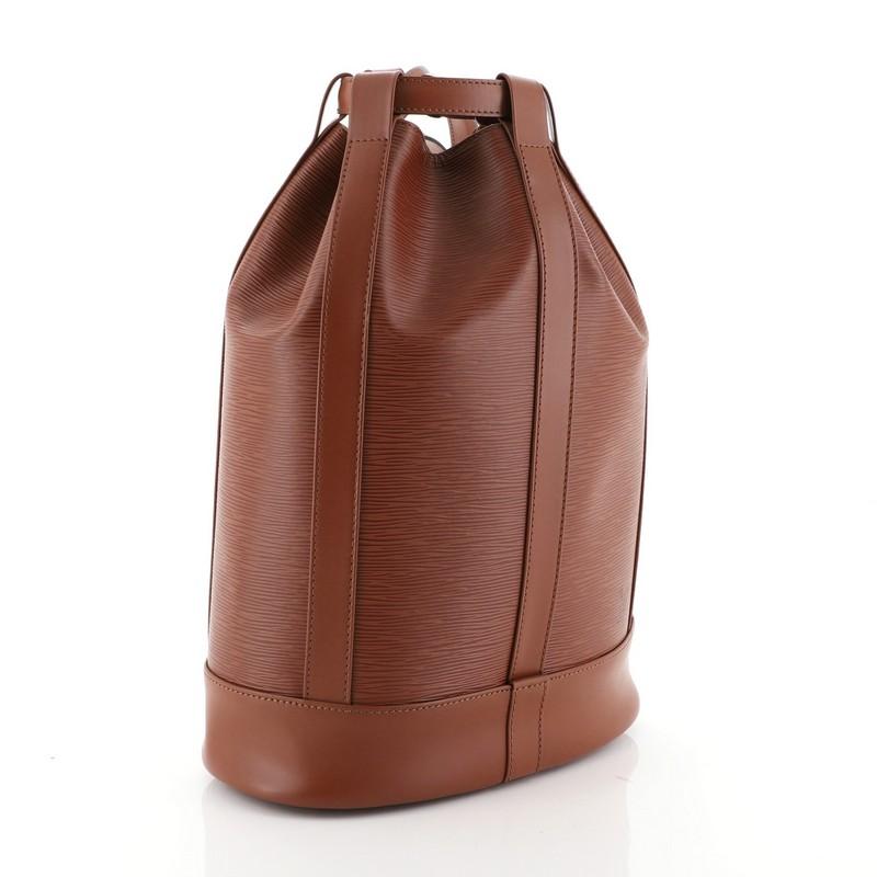 Louis Vuitton Randonnee Backpack Epi Leather PM at 1stDibs | lv ...