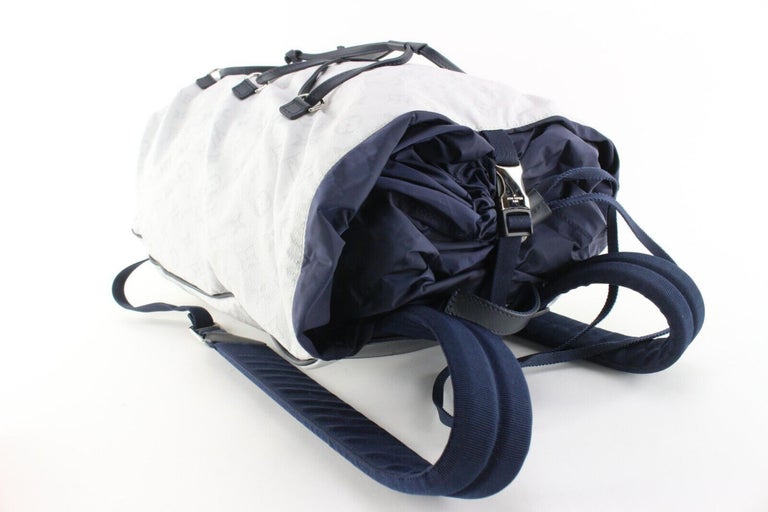 Louis Vuitton Rare White Antarctica Monogram Ultralight Backpack ...