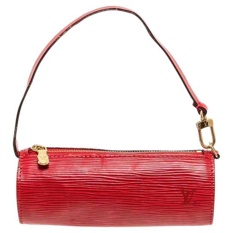 Louis Vuitton Red Epi Leather Mini Papillon at 1stDibs