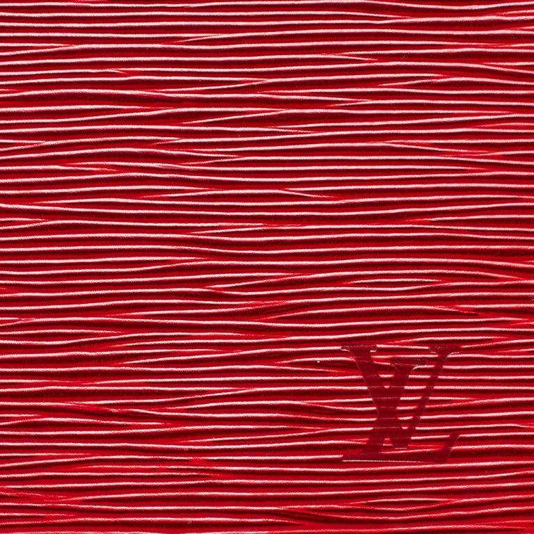 Louis Vuitton Red Epi Leather Poche Documents Portfolio Case For Sale ...
