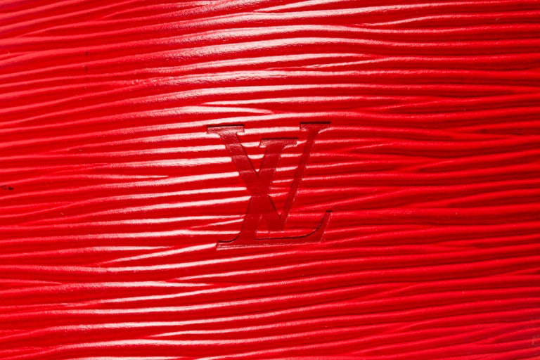 Louis Vuitton Red Epi Leather Saint Jacques Shoulder Bag For Sale at ...