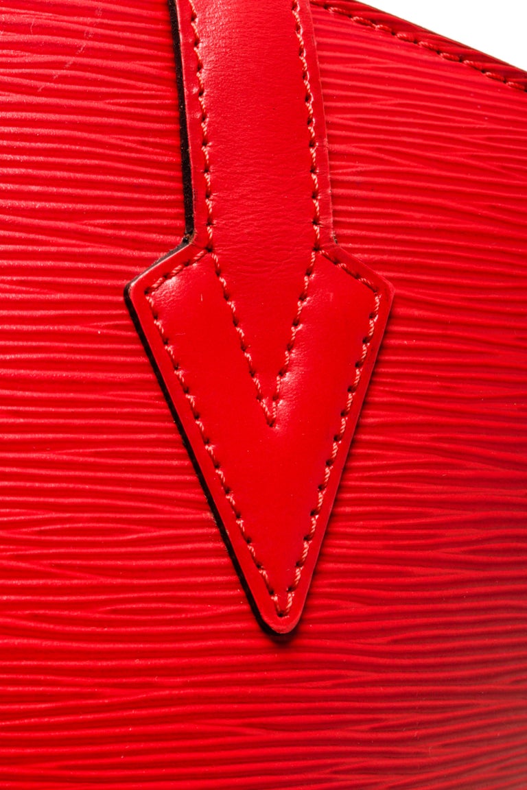 Louis Vuitton Red Epi Leather Saint Jacques Shoulder Bag For Sale at ...