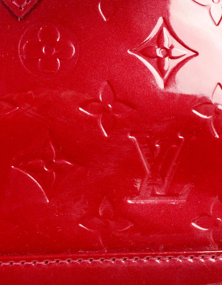 Louis Vuitton Red Monogram Vernis Leather BB Alma Crossbdody Bag For ...