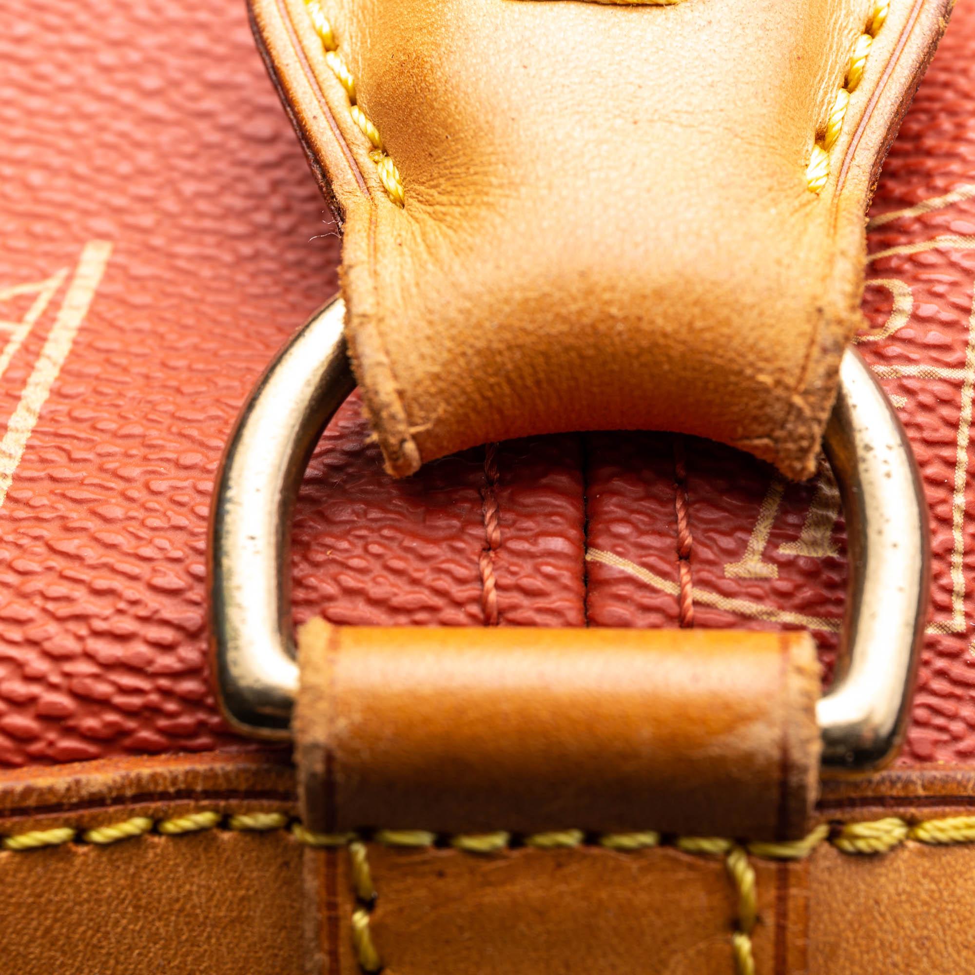 Louis Vuitton Red PVC Plastic 1995 LV Cup St. Tropez Drawstring ...