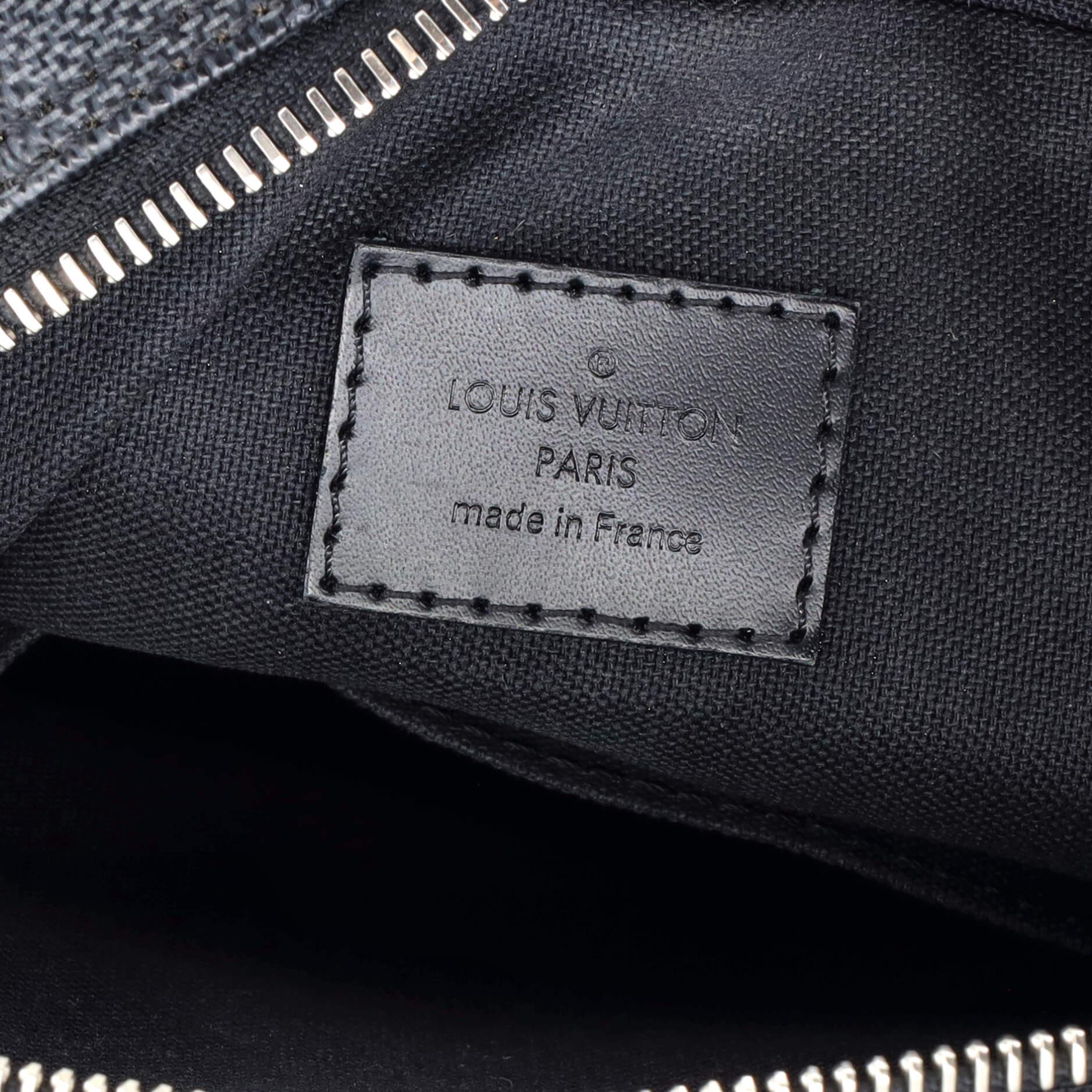 Louis Vuitton Rem Bag Damier Graphite For Sale at 1stDibs