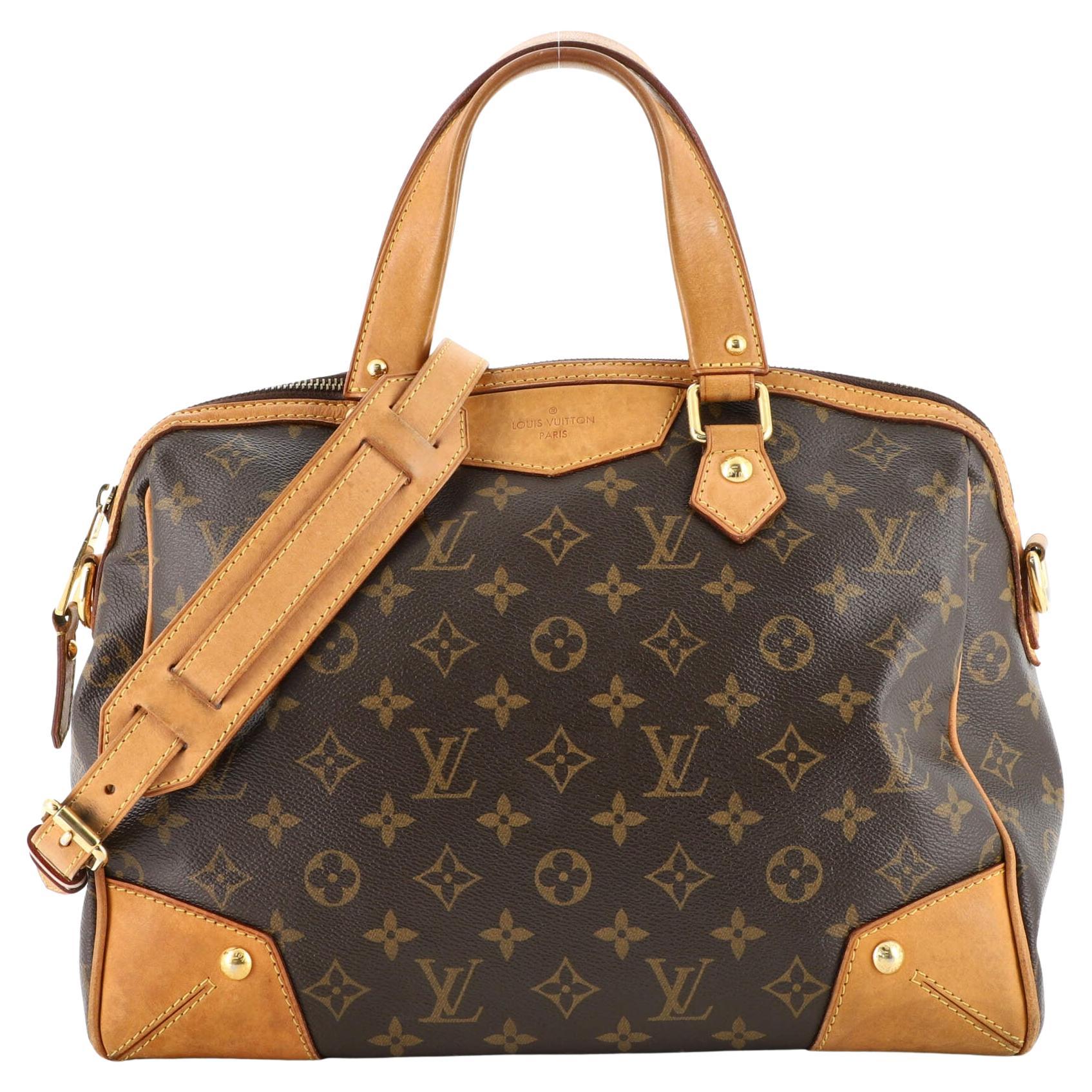 Louis Vuitton Retiro Handbag Monogram Canvas PM For Sale at 1stDibs