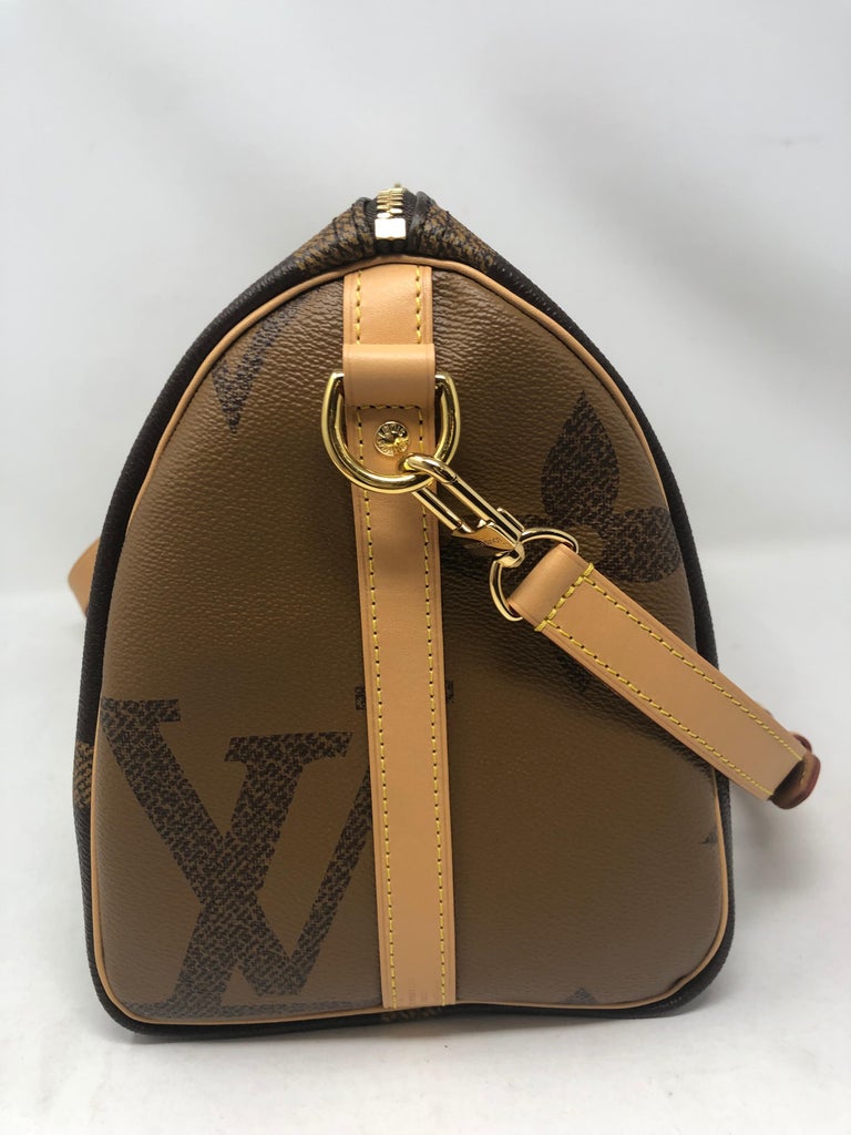 Louis Vuitton Reverse Mono Giant Speedy Bandouliere at 1stDibs | speedy ...