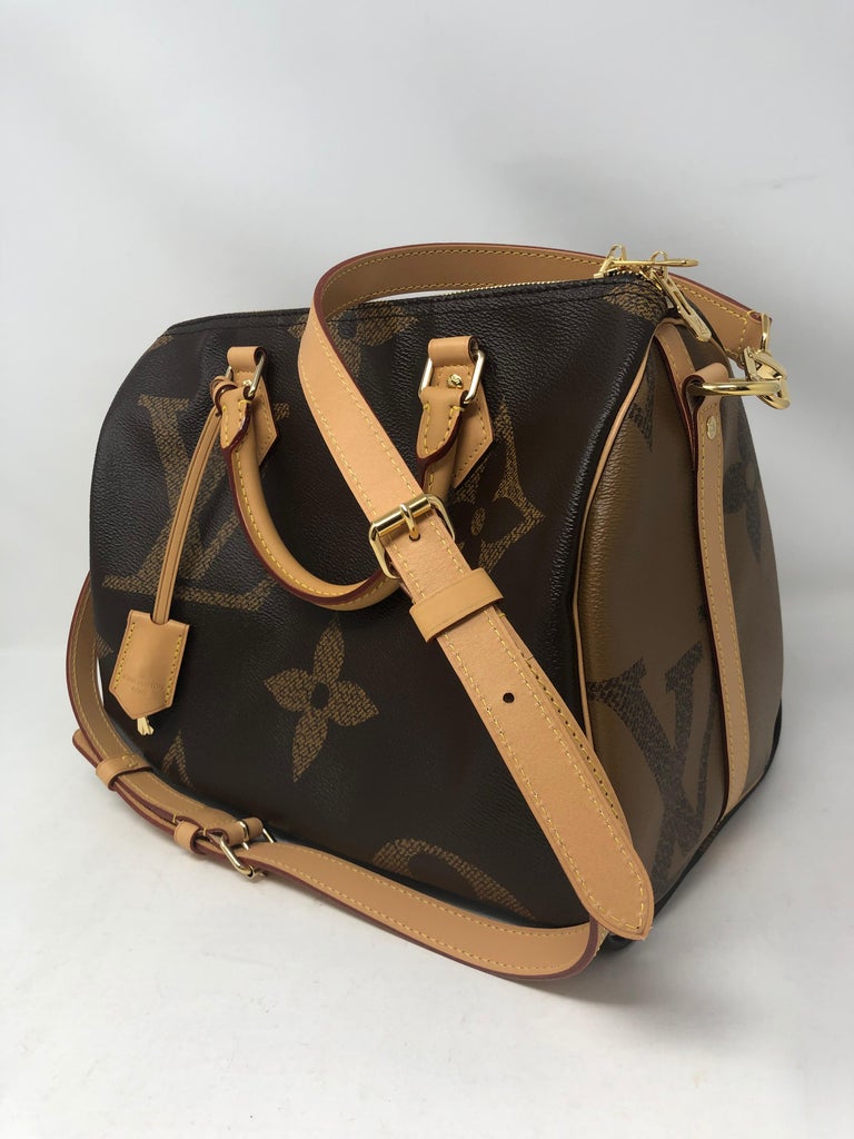 Louis Vuitton Reverse Mono Giant Speedy Bandouliere at 1stDibs | speedy ...