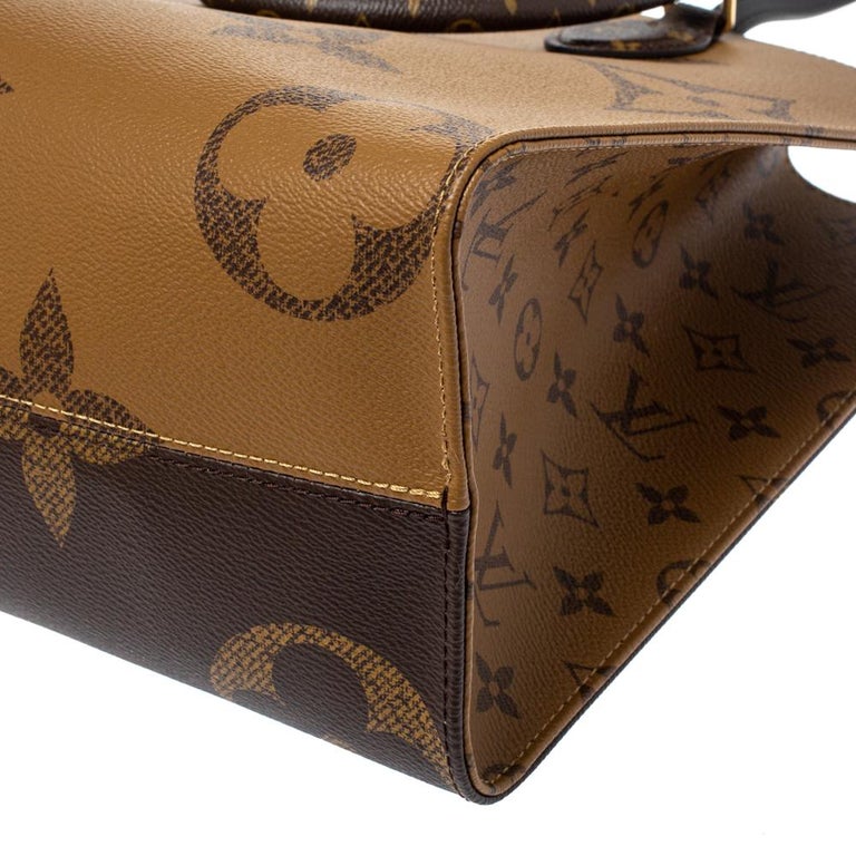 Louis Vuitton Reverse Monogram Canvas Giant Onthego MM Bag at 1stDibs