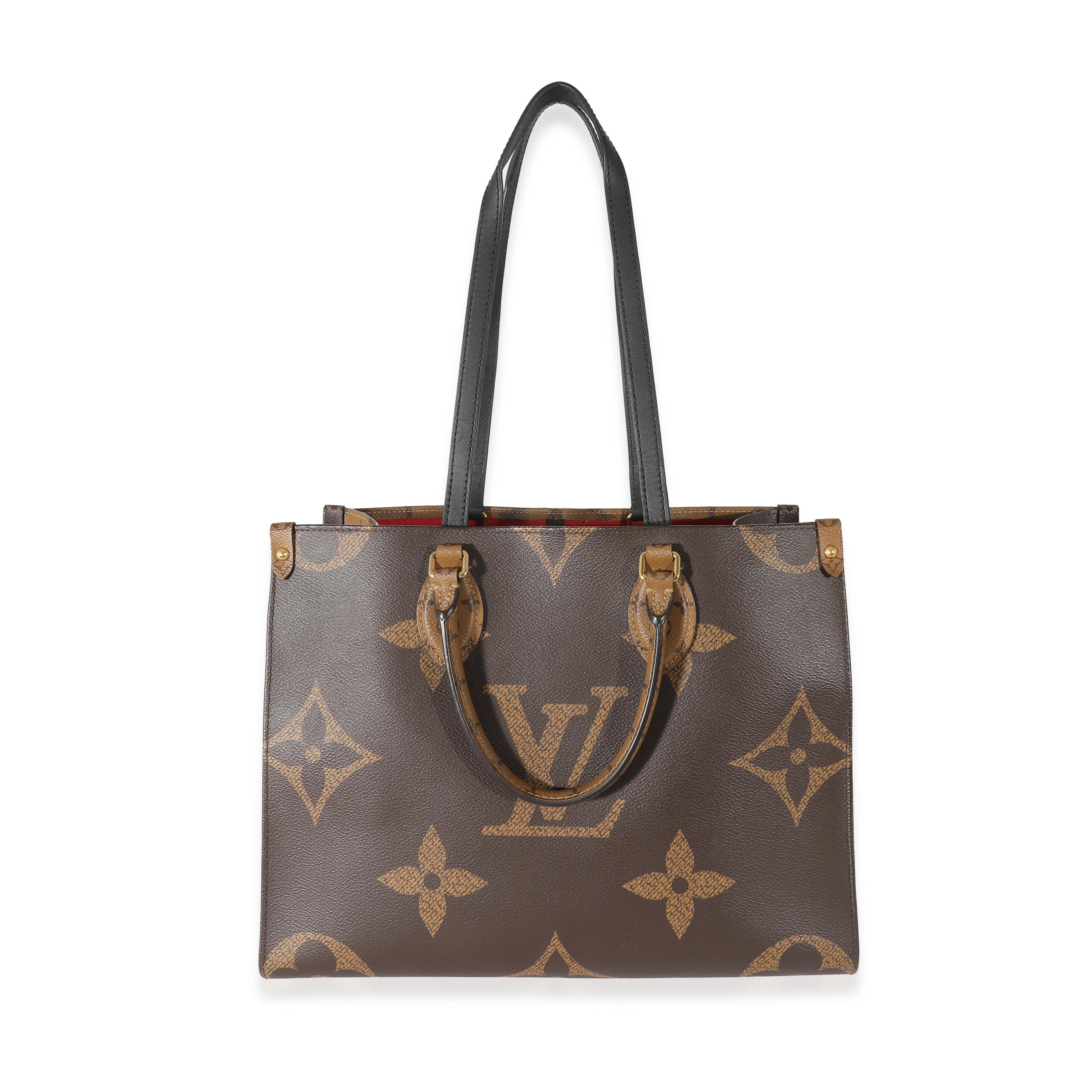 Louis Vuitton Reverse Monogram Canvas Onthego MM For Sale at 1stDibs