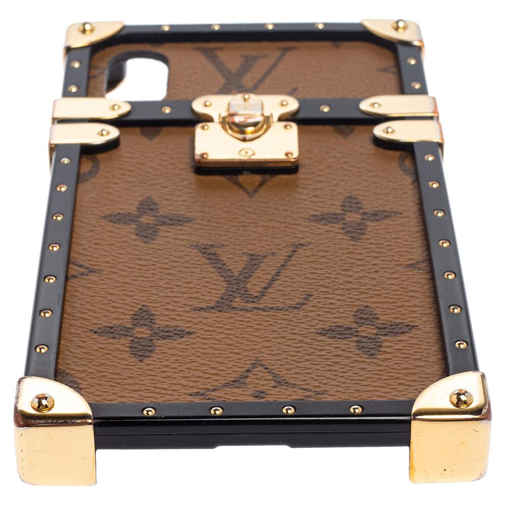 Louis Vuitton Reverse Monogram Eye-Trunk iPhone X Case For Sale at 1stDibs