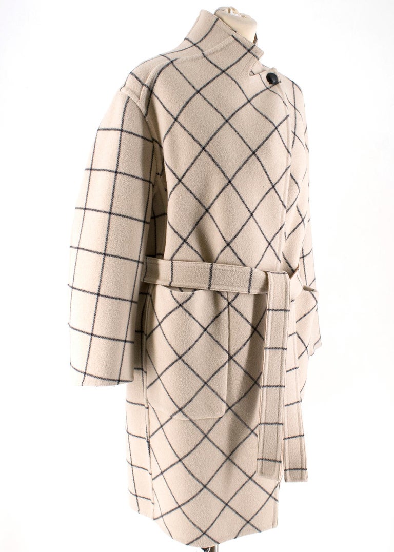 Louis Vuitton Reversible Wool Wrap Coat SIZE XS at 1stDibs | louis ...