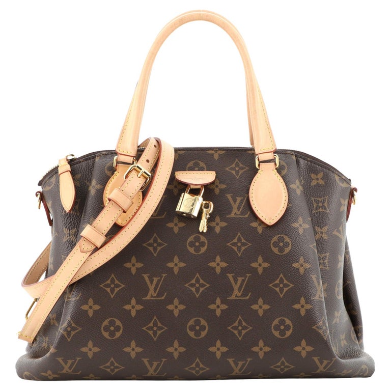 Louis Vuitton Rivoli Handbag Monogram Canvas MM For Sale at 1stDibs