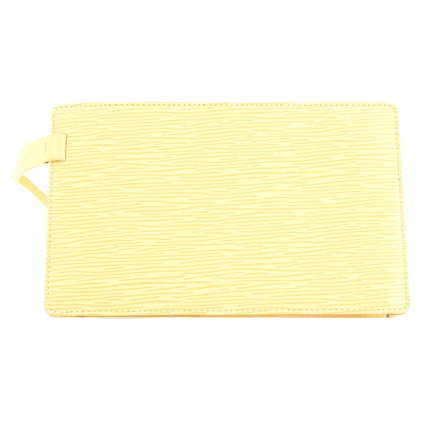 Louis Vuitton Yellow Epi Leather Sarah Wallet at 1stDibs | louis ...