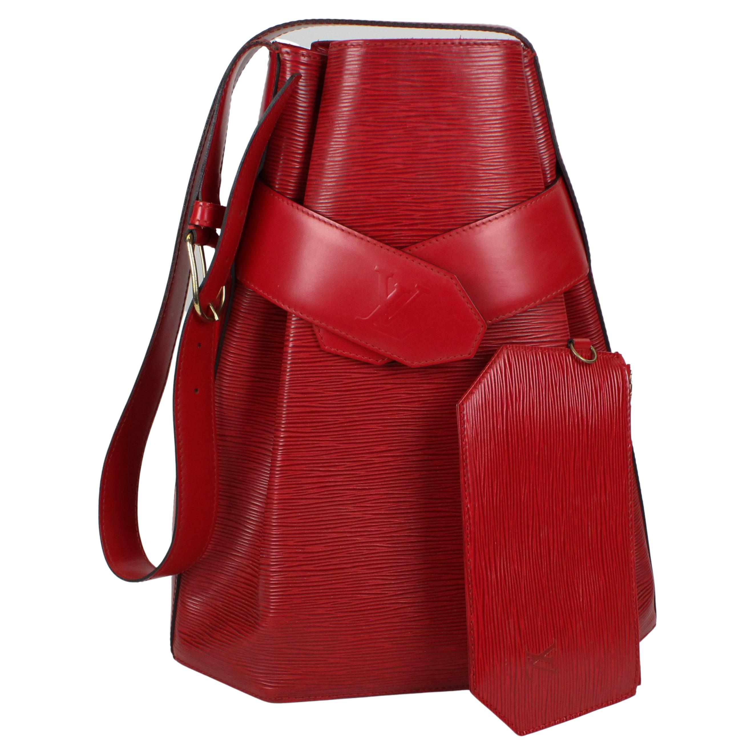 Louis Vuitton Sac d'épaule leather shoulder bag For Sale at 1stDibs