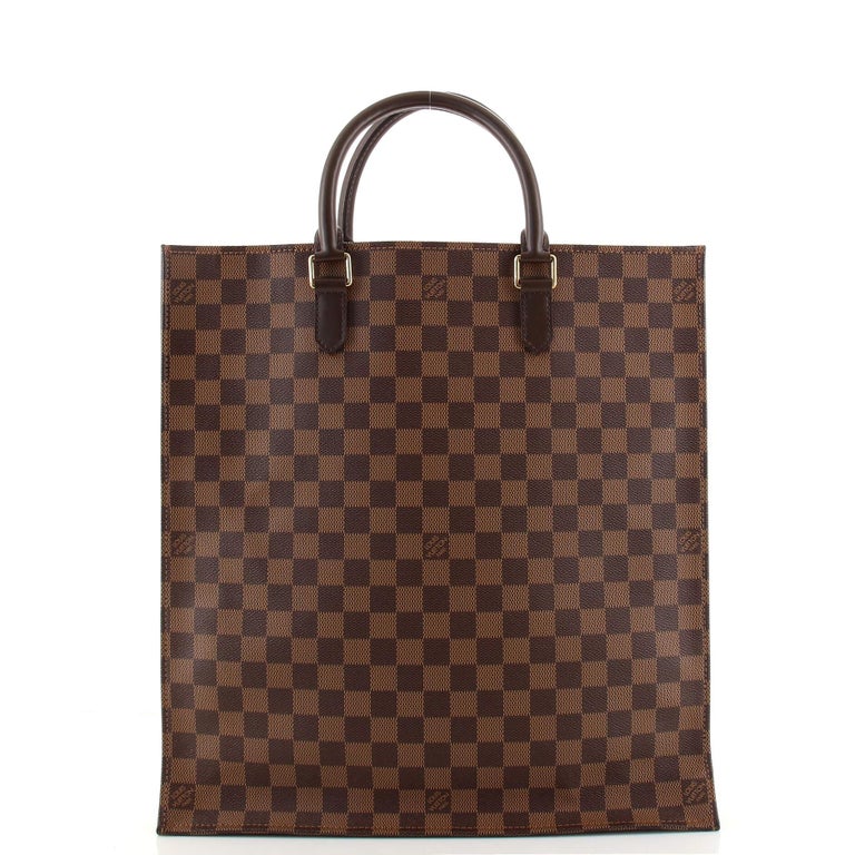 Louis Vuitton Sac Plat Bag Damier For Sale at 1stDibs