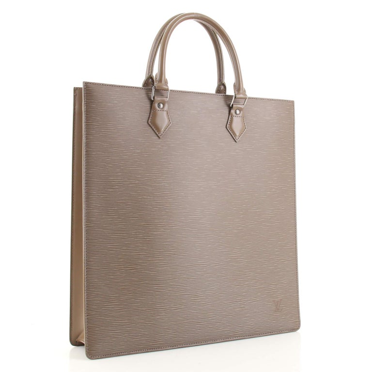 Louis Vuitton Sac Plat Bag Epi Leather GM For Sale at 1stDibs