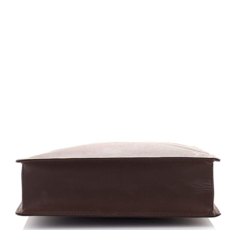 Louis Vuitton Sac Plat Bag Epi Leather PM For Sale at 1stDibs