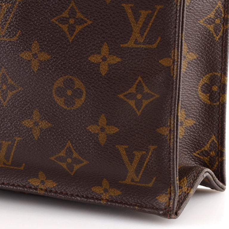 Louis Vuitton Sac Plat Bag Monogram Canvas For Sale at 1stDibs