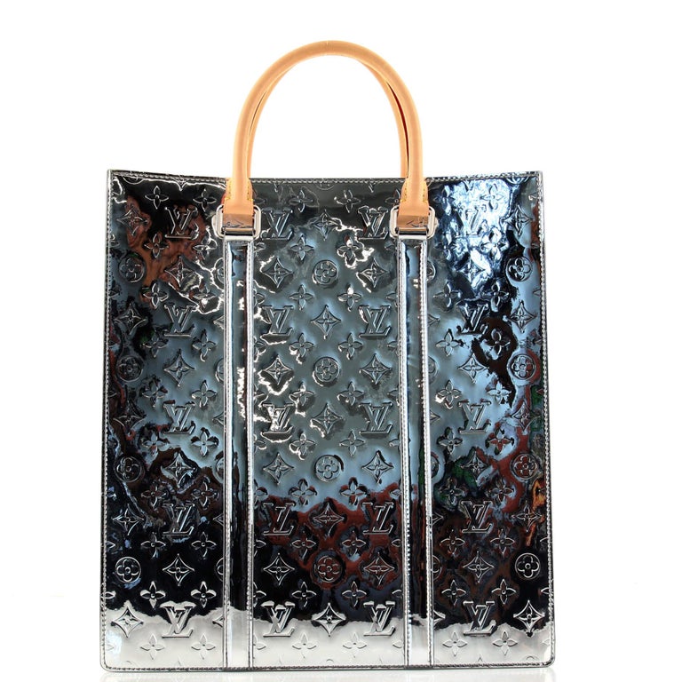 Louis Vuitton Sac Plat Bag Monogram Mirror Coated Canvas For Sale at ...