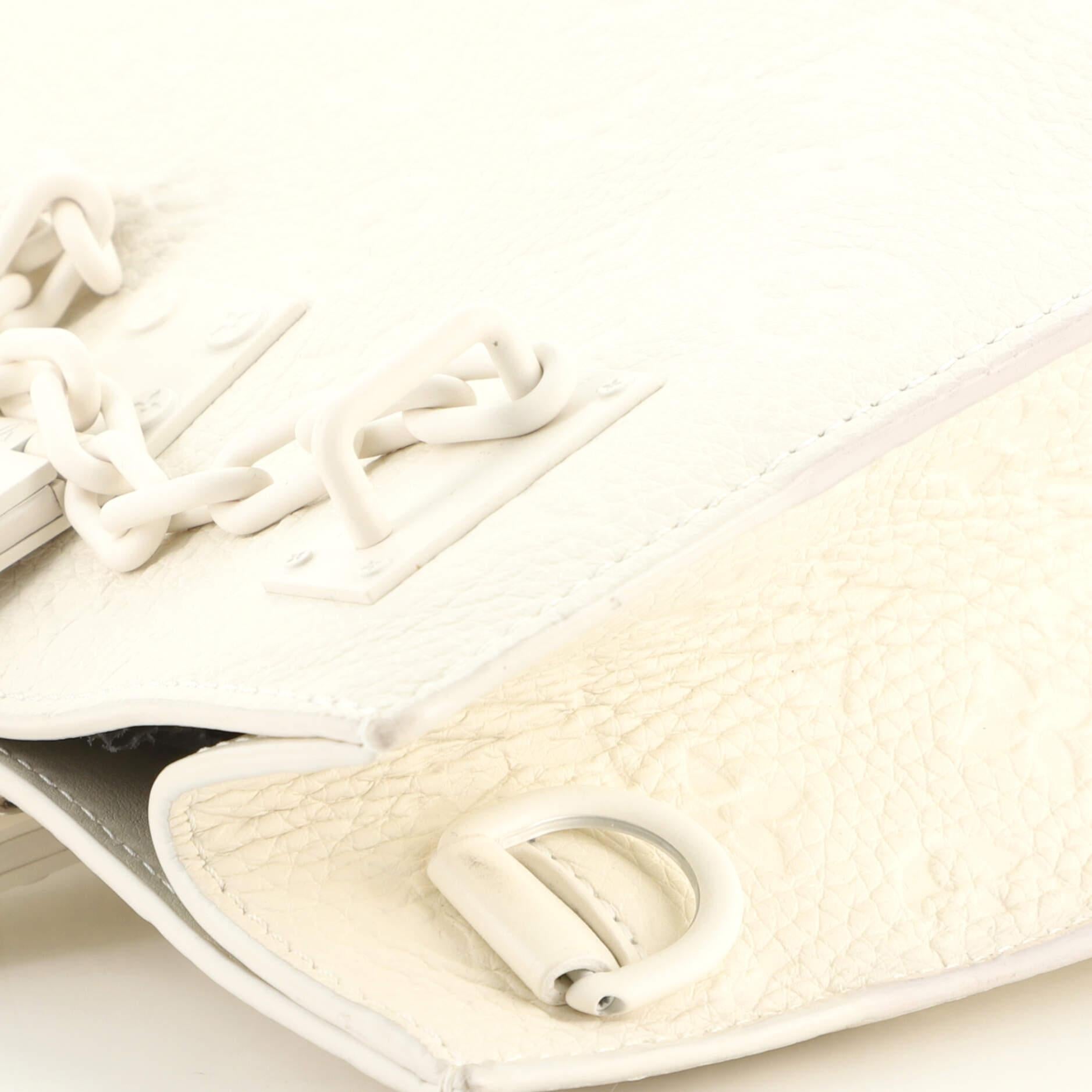 Louis Vuitton Sac Plat Bag Monogram Taurillon Leather For Sale at 1stDibs