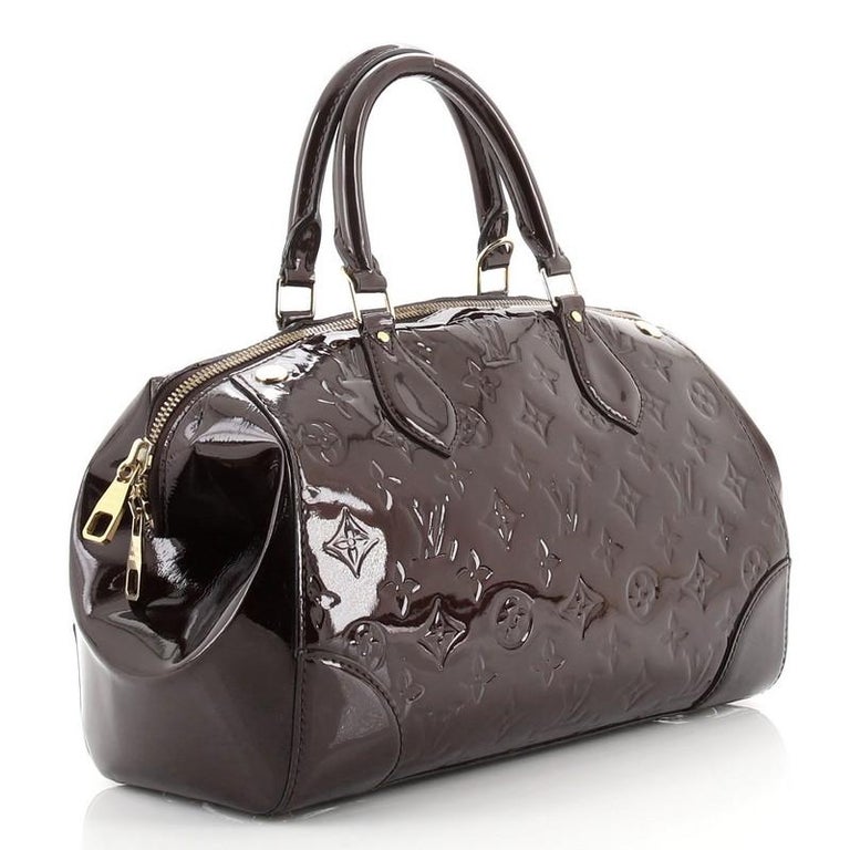 Louis Vuitton Santa Monica Handbag Monogram Vernis at 1stDibs