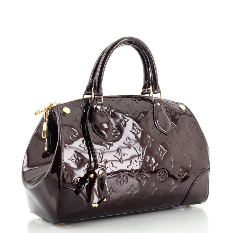 Louis Vuitton Santa Monica Handbag Monogram Vernis at 1stDibs