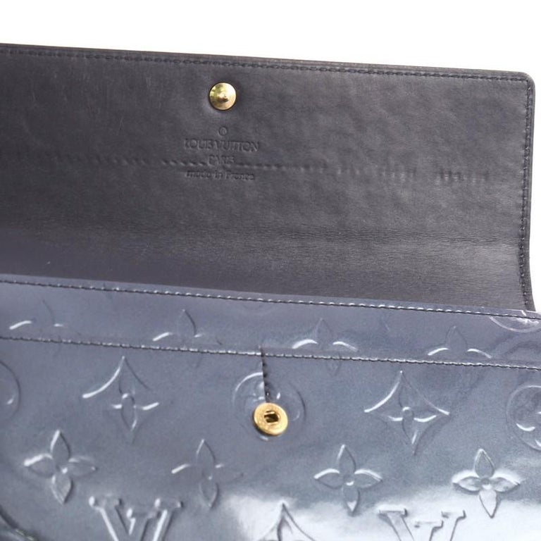 Louis Vuitton Sarah Wallet Monogram Vernis at 1stDibs