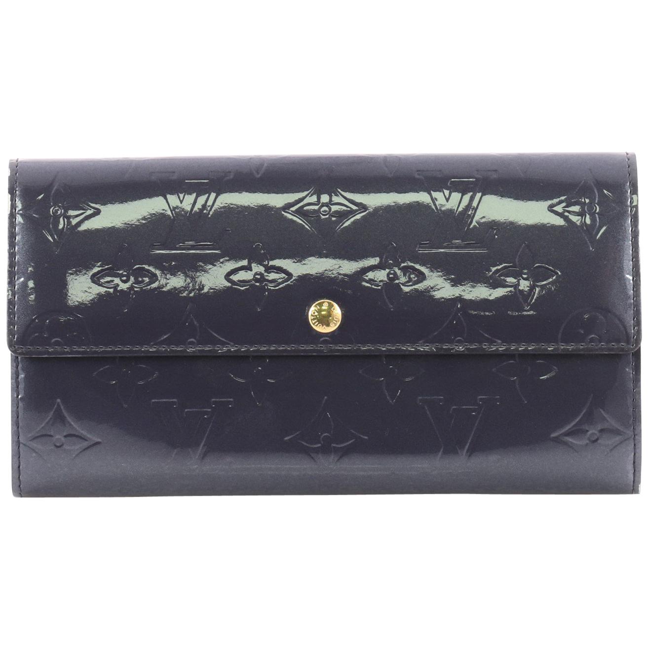Louis Vuitton Sarah Wallet Monogram Vernis at 1stDibs