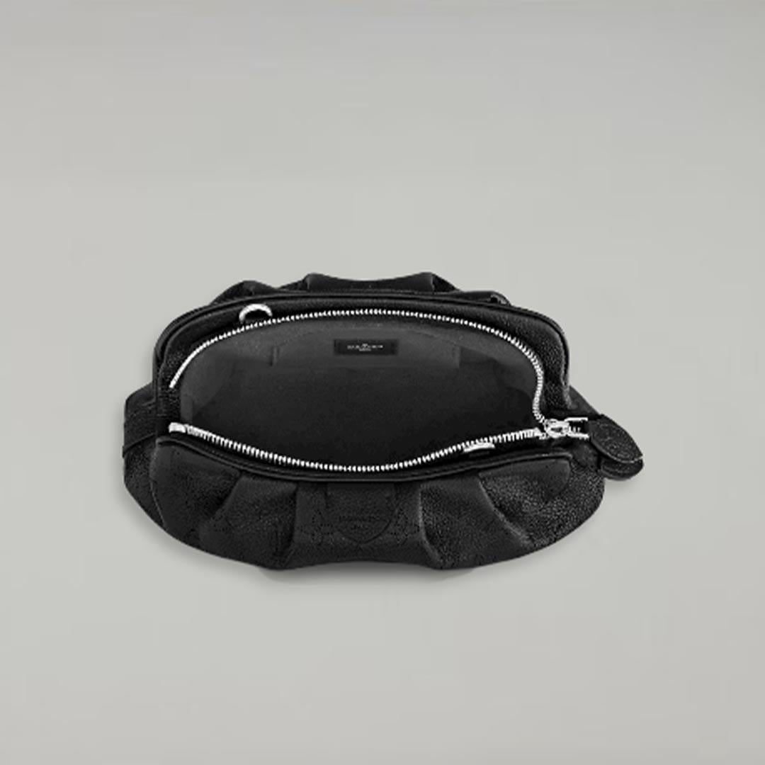 Louis Vuitton Scala Mini Pouch Black Mahina Perforated Calfskin For ...