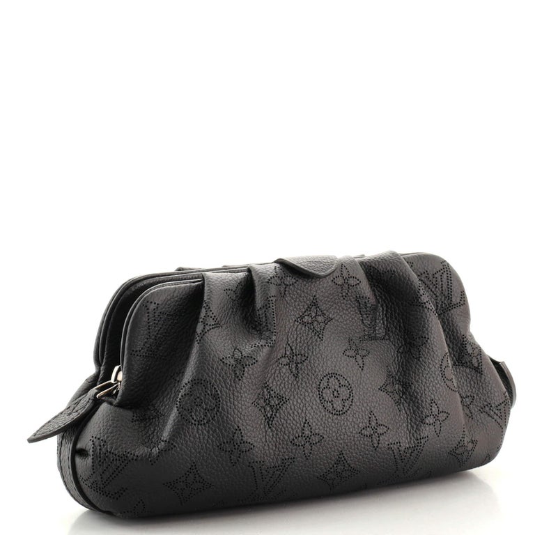 Louis Vuitton Scala Pouch Bag Mahina Leather Mini For Sale at 1stDibs