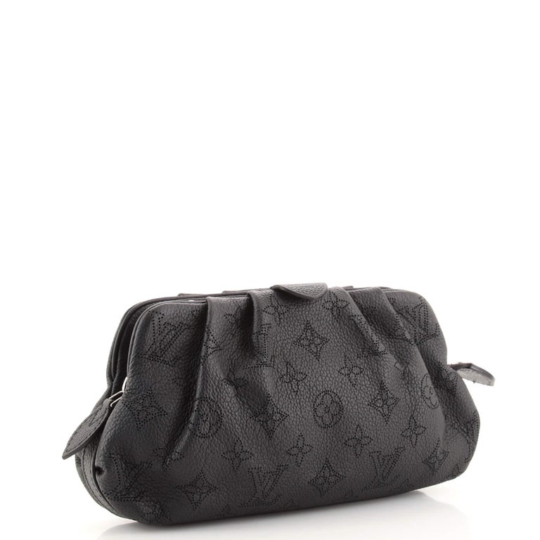 Louis Vuitton Scala Pouch Bag Mahina Leather Mini For Sale at 1stDibs